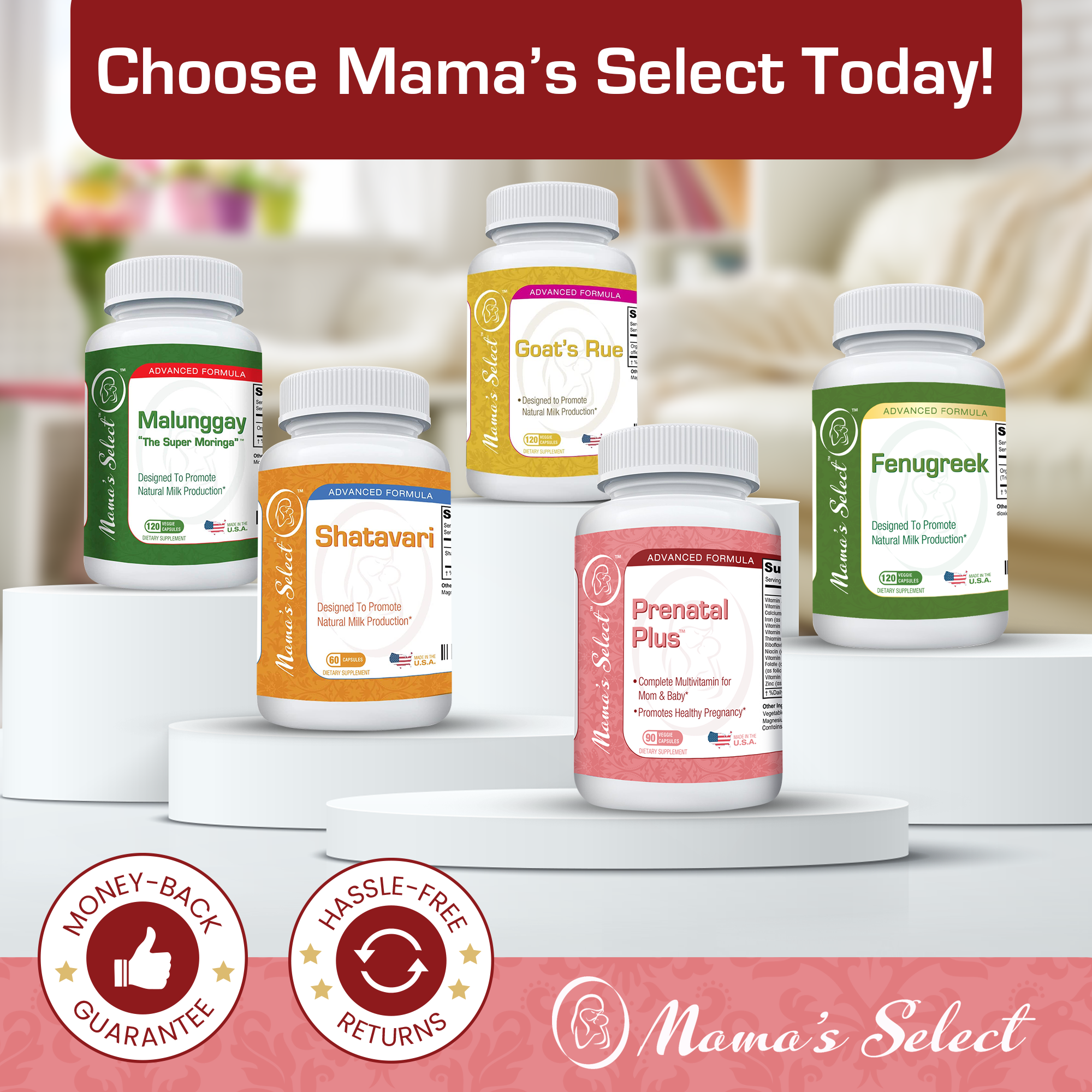 Prenatal Vitamins - Allergen Free - Mama's Select | Mama's Select